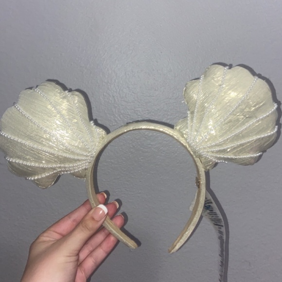 Disney | Hair | Minnie Mouse Ears Ariel Shells | Poshmark